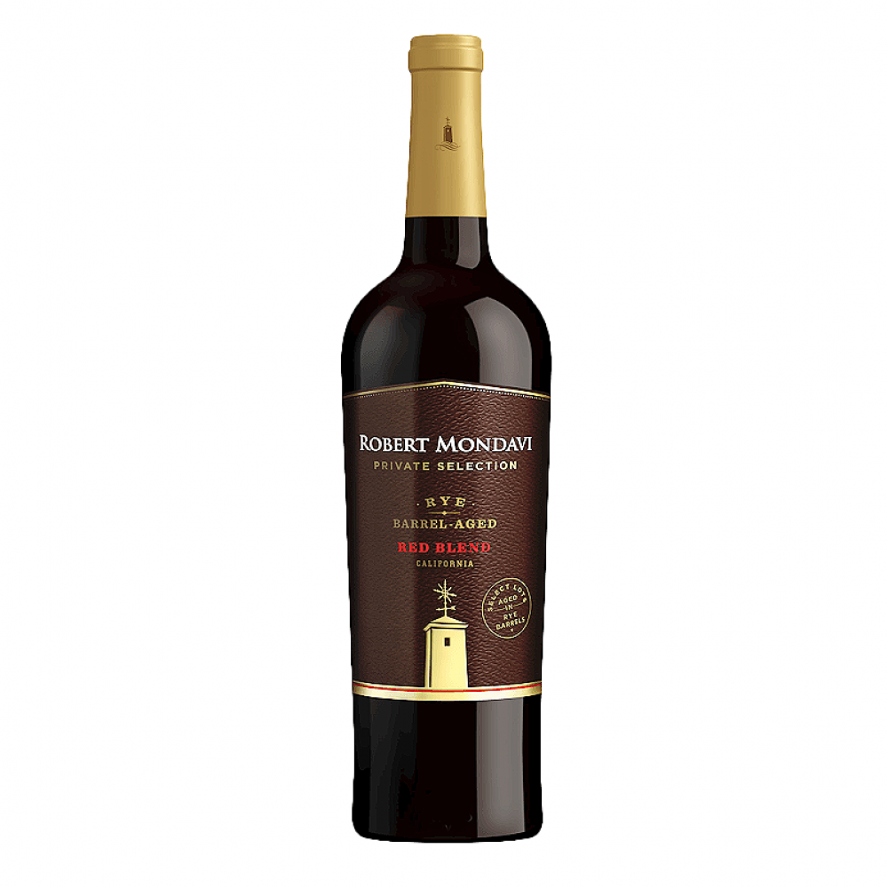 ROBERT MONDAVI PRIVATE SELECTION RYE BARREL AGED RED BLEND 2021